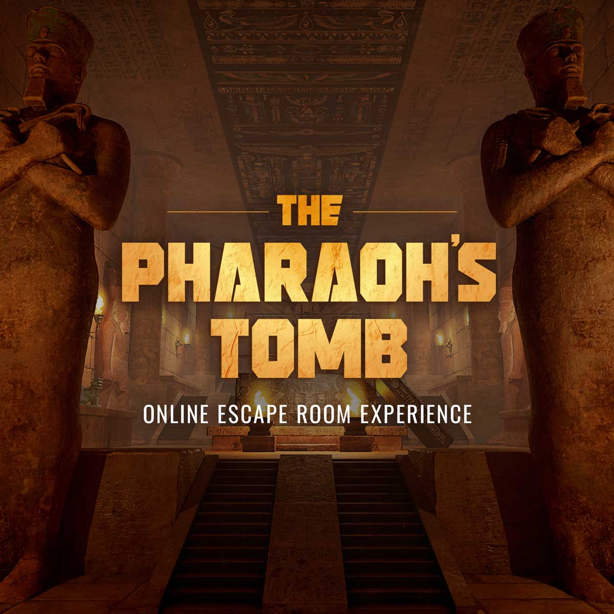 The Pharaoh's Tomb: Online Escape Room Experience – Wolf Escape Games